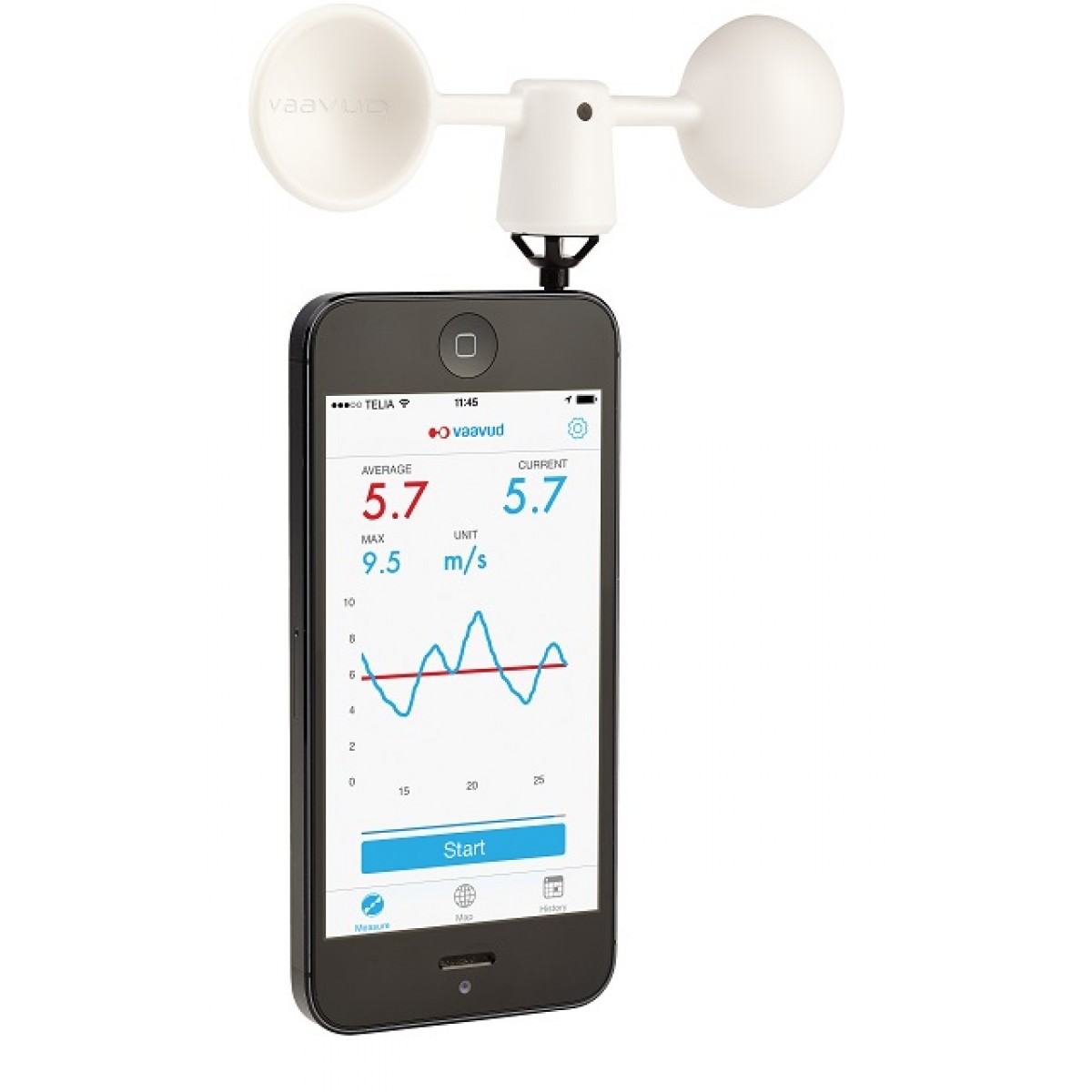 VAAVUD - Smartphone Wind Meters - VD-Mjolnir - Mjolnir
