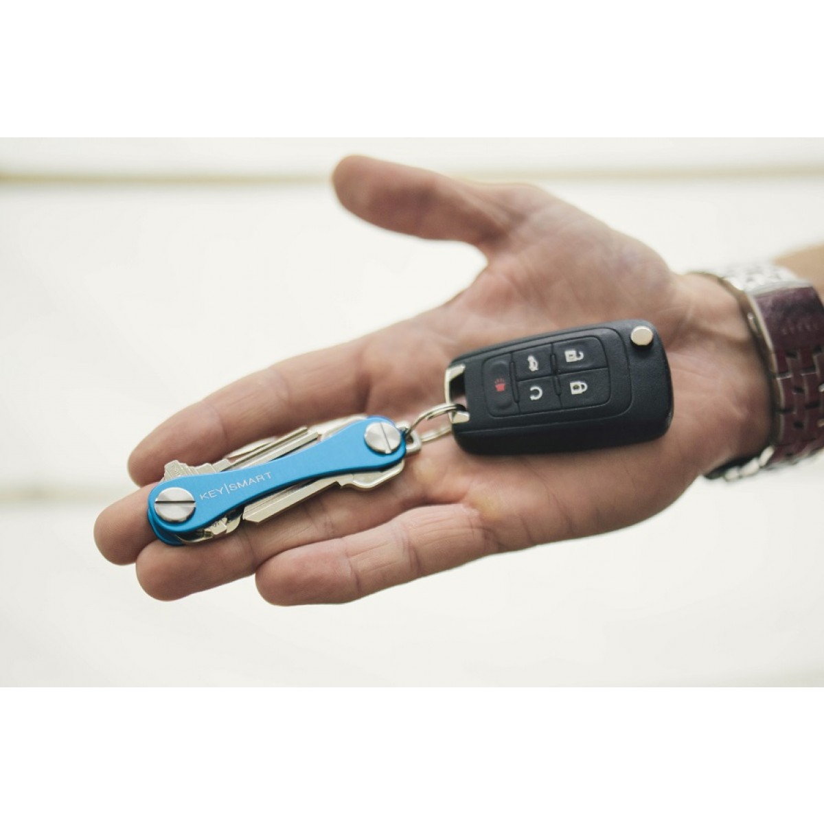 KEYSMART - Compact Key Holder - KS-KEYSMART-ext - KeySmart, 2-8 Schlüssel