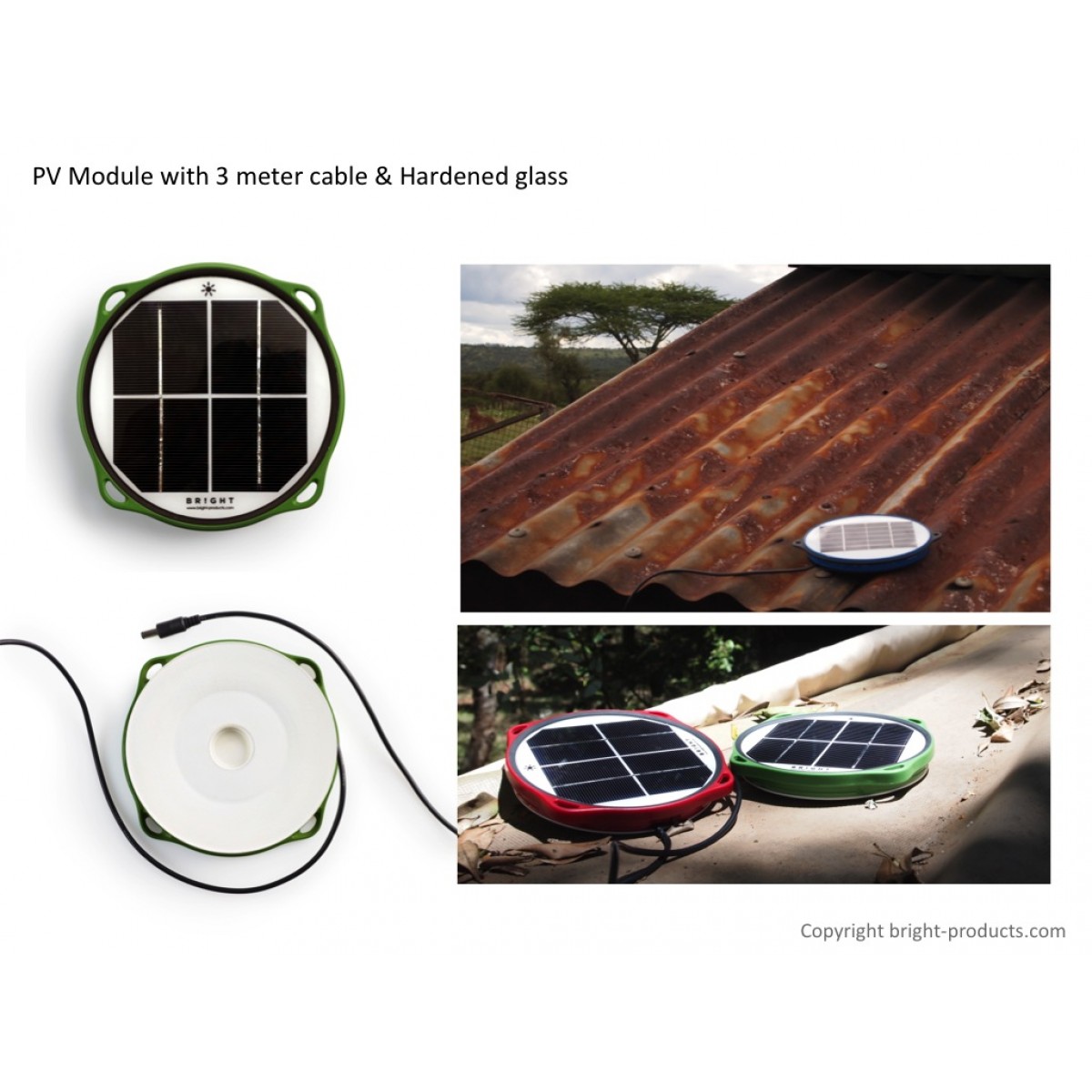 BRIGHT - SOLAR LIGHT - BP-SUNBELL - SunBell Solarlampe und Ladegerät